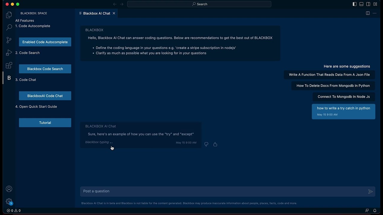 Cara Koding Pakai Blackbox AI, Bisa Python juga! - Technolati Tutorial
